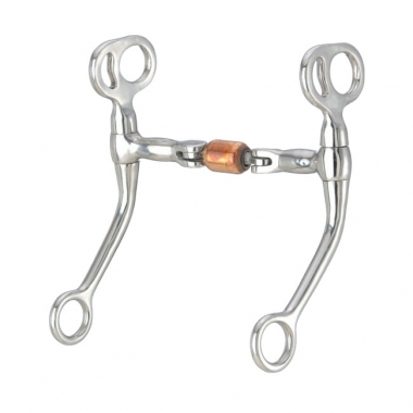 Kelly Hinged Roller Training Snaffle - 5 Inch: Chicks Discount Saddlery