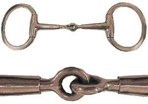 Flat Ring Eggbutt Adjusta Bit: Chicks Discount Saddlery