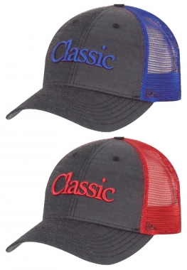 Classic Rope Embroidered Logo Mesh Back Ball Cap: Chicks Discount Saddlery