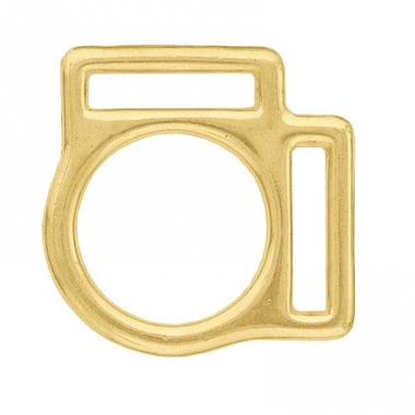 3/4 Inch Solid Brass Halter Square: Chicks Discount Saddlery