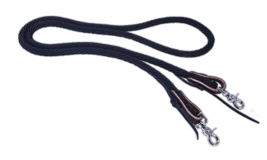 Braided Nylon Barrel and Roping Reins: Chicks Discount Saddlery