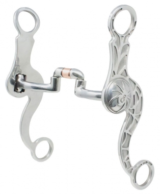 Cowboy Tack Spider Hinged Port Correction Bit: Chicks Discount Saddlery