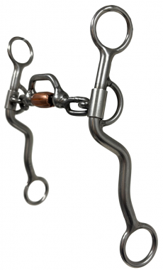 Reinsman Steel Cowboy Chain Roller Bit: Chicks Discount Saddlery