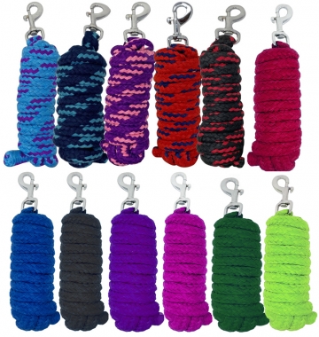 Rugged Ride Braided Soft Cotton Lead - 10 foot: Chicks Discount Saddlery