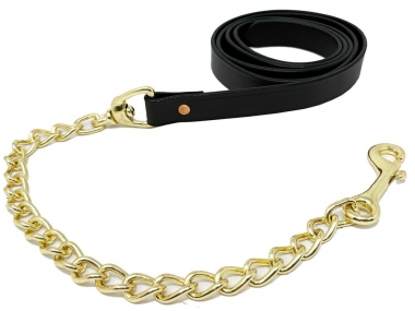 Popular Leather Sale Halter Lead with 20 inch Chain: Chicks Discount ...