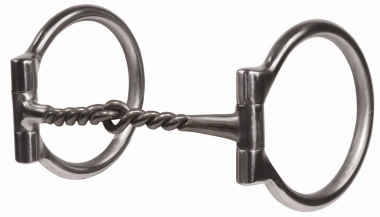 Professionals Choice Equisential D Ring Half & Half Snaffle - 5 1/4 Inch: Chicks Discount Saddlery