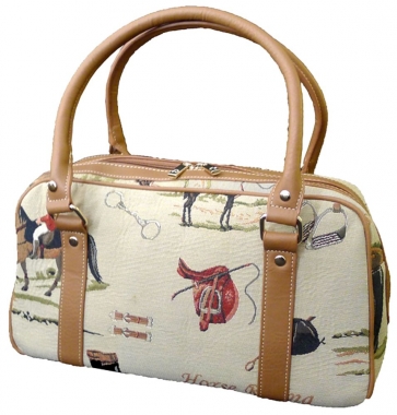 Horse Tapestry Oval Purse: Chicks Discount Saddlery