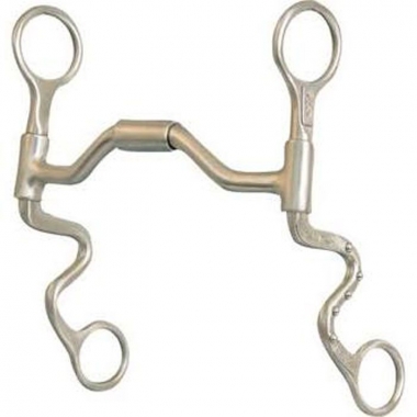 Francois Gauthier Low Port Hinged Futurity Bit: Chicks Discount Saddlery