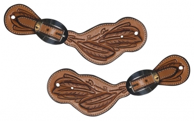 Professionals Choice Feather Spur Straps - Mens: Chicks Discount Saddlery