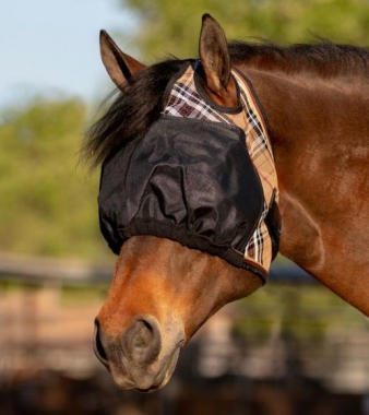 Kensington UViator Dartless Fly Mask w/ Web Trim w/ Forelock Opening ...