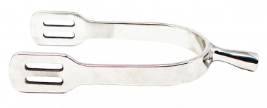 Coronet Flat Side Straight Neck Spurs - Women's: Chicks Discount Saddlery