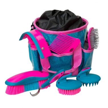 Weaver 8 Piece Grooming Kit - Blue And Pink Glitter: Chicks Discount ...