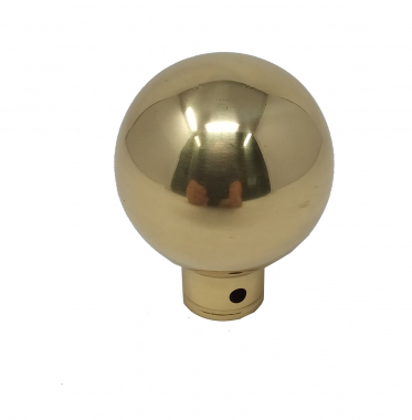 Large Solid Brass Pulling Hame Ball: Chicks Discount Saddlery