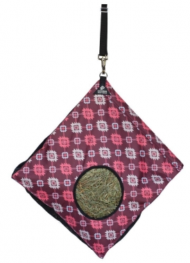 Weaver Plaid Aztec 45 Degree Hay Bag: Chicks Discount Saddlery