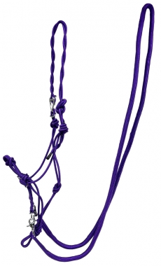 Rugged Ride Easy On Bitless Bridle With Knotted Nose And Reins: Chicks ...