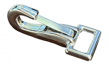 1/2 Inch Square Eye Chrome and Zink Plated Snap: Chicks Discount Saddlery