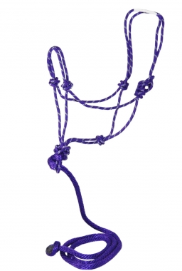 Hamilton Rope Halters with 7' Lead, Multi-Color: Chicks Discount Saddlery