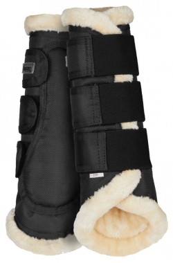 Horze Splint Boots with Faux Fur - Set of Four: Chicks Discount Saddlery
