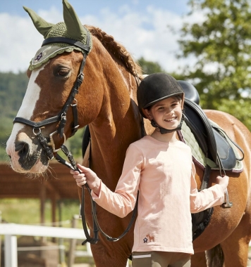 Horze Kids Morgan Super Soft Long Sleeve Tee Shirt: Chicks Discount ...