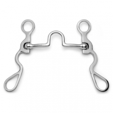 Showman S Shank with Fixed Port Tongue Relief - 5 inches: Chicks ...