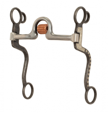 Weaver S Shank Sweet Iron Ported Roller Bit with 7 Inch Cheeks: Chicks ...