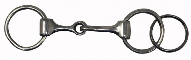 Snaffle Bit Keychain With Split Rings: Chicks Discount Saddlery