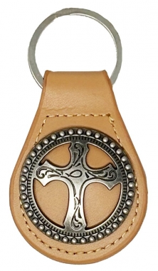 Cross Concho Key Fob: Chicks Discount Saddlery