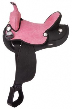 King Series Suede Seat Trail Saddle: Chicks Discount Saddlery