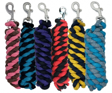 Rugged Ride 10 foot Cotton Lead - Two Tone: Chicks Discount Saddlery