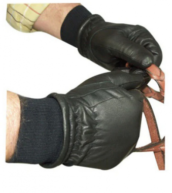 Leather Lined Winter Riding Gloves: Chicks Discount Saddlery