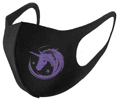 Horse Print Ear Loop Grooming Mask - Unicorn: Chicks Discount Saddlery