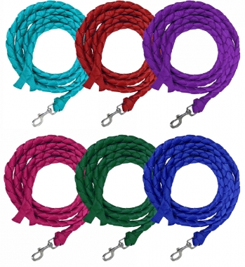 Rugged Ride Soft Grip Braided 10ft Lead Rope With Replaceable Snap ...
