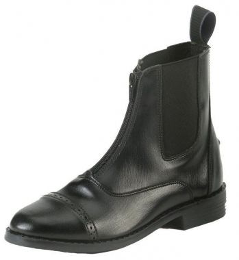 EquiStar Ladies All Weather Zip Paddock Boot - Synthetic Leather ...