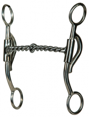 Professional's Choice Yukon Twisted Wire Bit: Chicks Discount Saddlery