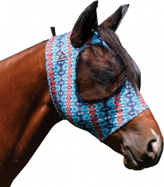 Professional's Choice Comfort Fit Lycra Fly Mask - Canyon: Chicks ...