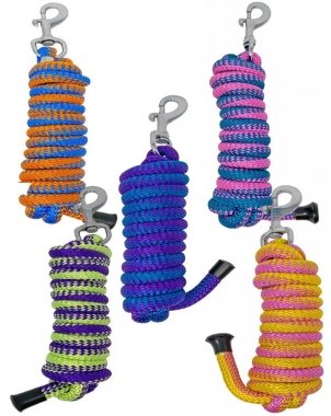 Rugged Ride Two-Tone Braided Poly Lead Rope - 10 foot: Chicks Discount ...