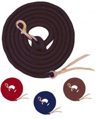 Lami-Cell 9' Poly Cowboy Lead With Removable Brass Plated Snap and ...