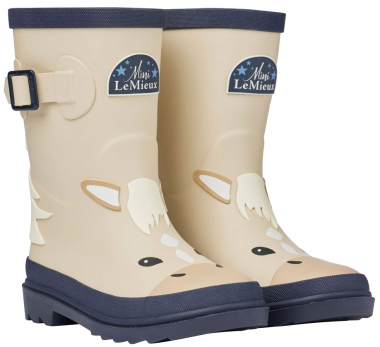 LeMieux Puddle Pals Kids Wellies - Palomino: Chicks Discount Saddlery
