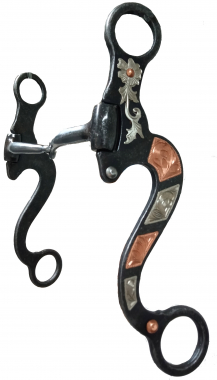 Texas Daisy Snaffle Shank Bit - 5 Inch: Chicks Discount Saddlery