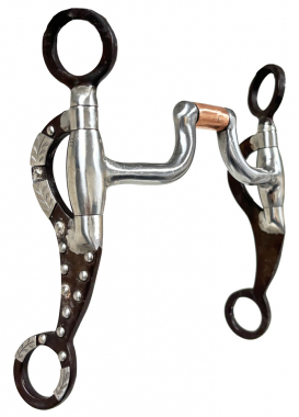 Remuda Hinged Port Short Shank Bit: Chicks Discount Saddlery