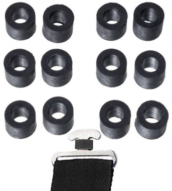 Tough-1 Replacement Rubber Stoppers For Blanket/Sheet T-Buckles: Chicks ...
