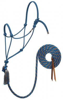 Weaver Silvertip No. 95 Rope Halter With Lead: Chicks Discount Saddlery