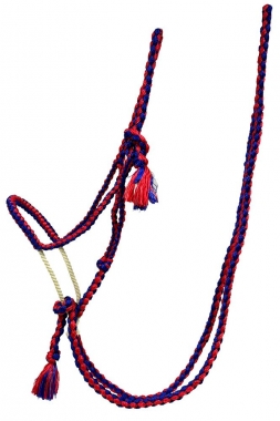 Rugged Ride Waxed Bosal Rope Headstall Combo: Chicks Discount Saddlery