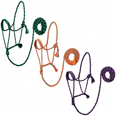 Weaver Braided Rope Halter with 7 Foot Lead: Chicks Discount Saddlery