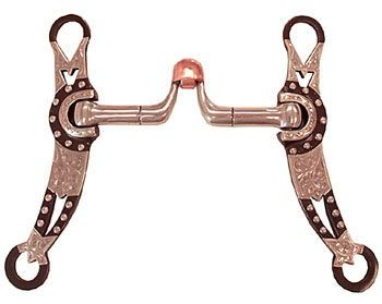 Robart Pinchless Victory Cathedral Bit - 5 Inch: Chicks Discount Saddlery