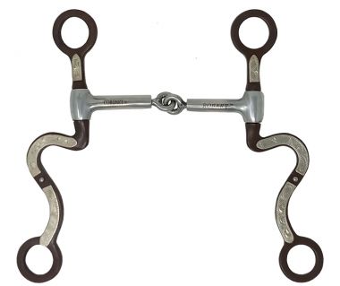 Robart Pinchless Stainless Steel S Shank Snaffle Bit - 5 Inch: Chicks ...