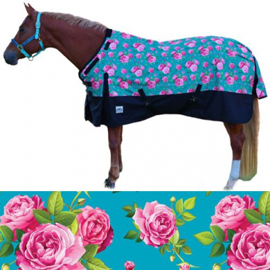 Rugged Ride Roses 1200 Denier Midweight Waterproof Adjustable Neck ...