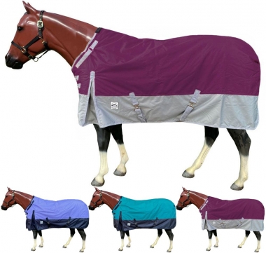 Rugged Ride 2000D Super Heavyweight Adjustable Neck Turnout Blanket ...