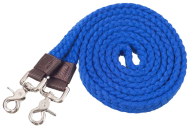 Flat Plaited Cotton Roping / Contest Reins: Chicks Discount Saddlery