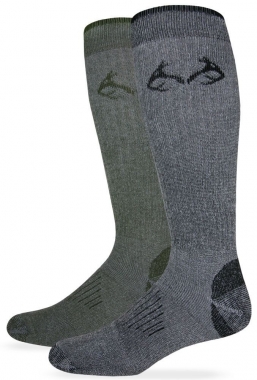 Mens Realtree All Season Tall Boot Socks - 2 Pack: Chicks Discount Saddlery